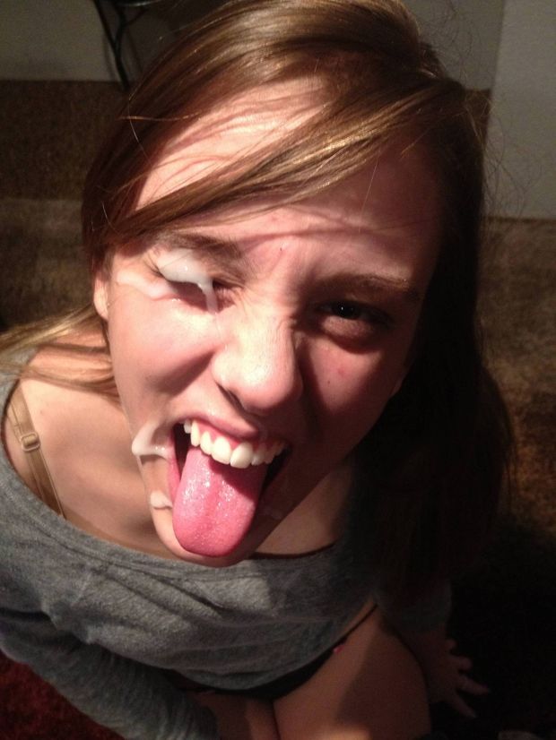 Cum On Her Face Cumguzzler
