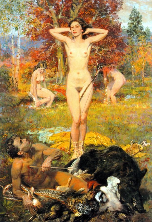 Zdenek Burian 1963 Cruel Diana Arttdude