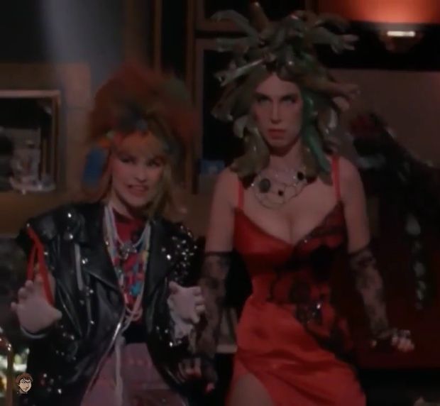 Medusa And Cyndi Lauper From The 80s Corpsecollectingcountess