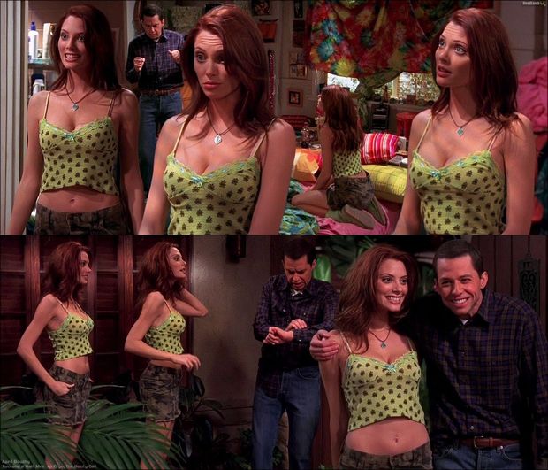 April Bowlby As Kandi In Two And A Half Men Redheadsanctuary