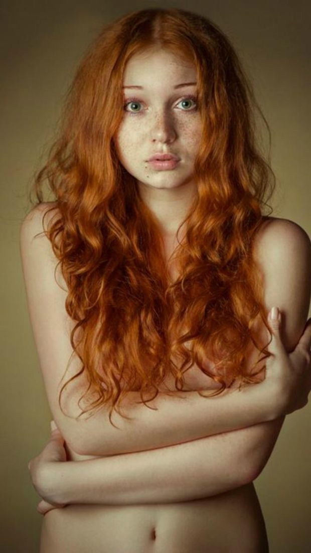 Beautiful Redhead Panzerdriver