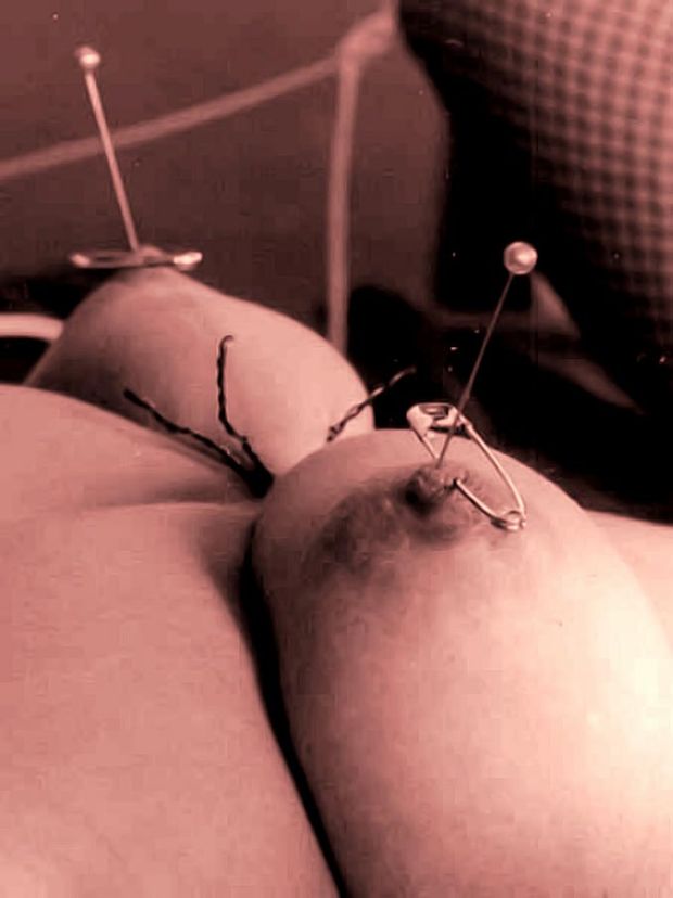 Extreme Sexual Torture Nipple Pins Ropemaster