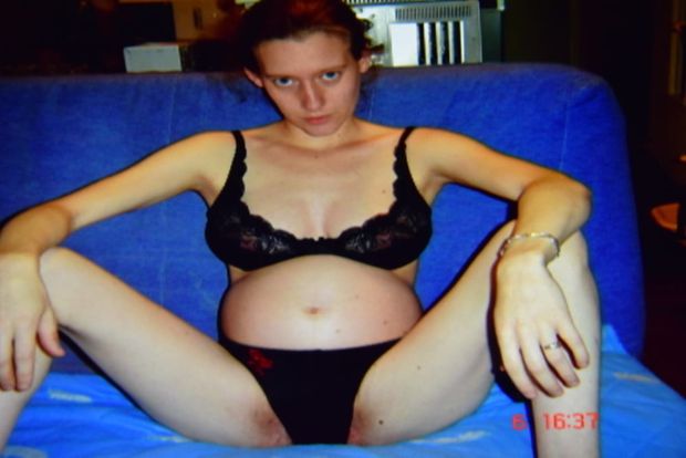 Foto De Sophie Lecomte Une Belle Cochonne Enceinte De 6 Mois