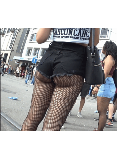 Nice Public Ass In Short Shorts Mrssexy