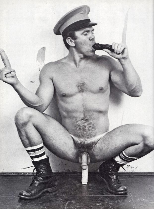 Retro Naked Men Dildos Phnix 0025