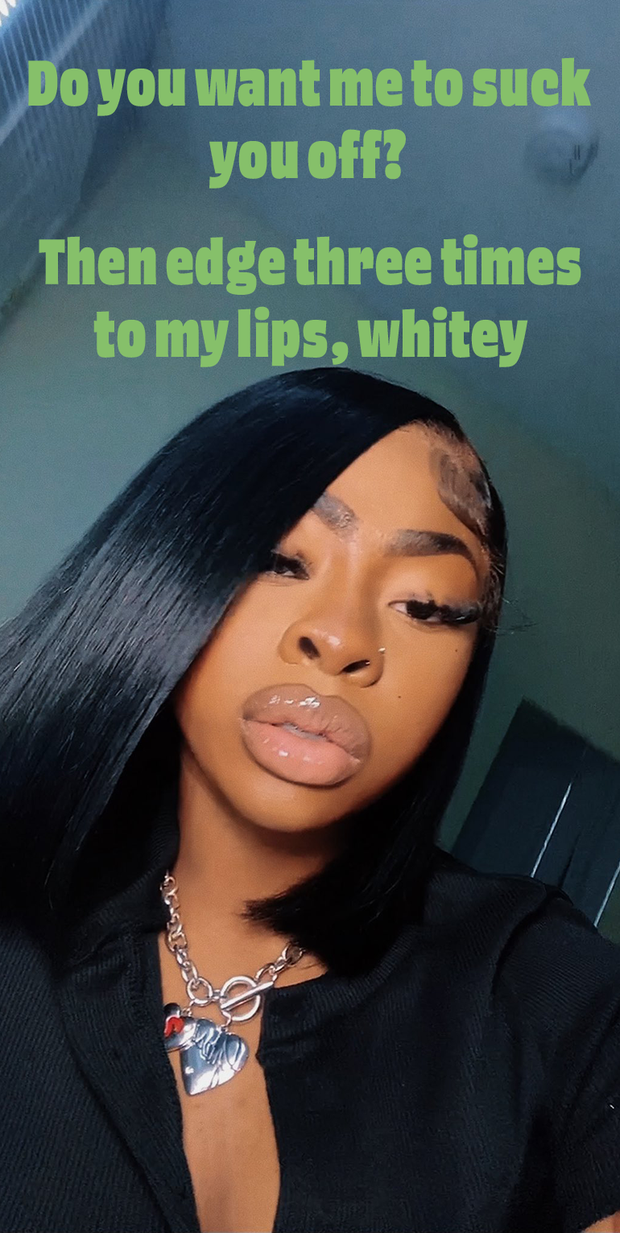 Ebony Goon Caption Bleachedgooner