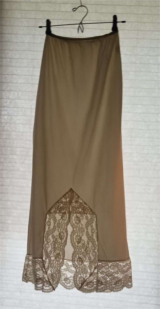 Pattys Lacy Formal Slip Silkenlace