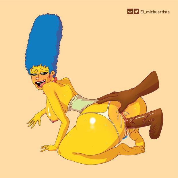 Marge Simpson From The Simpsons Porngirl1